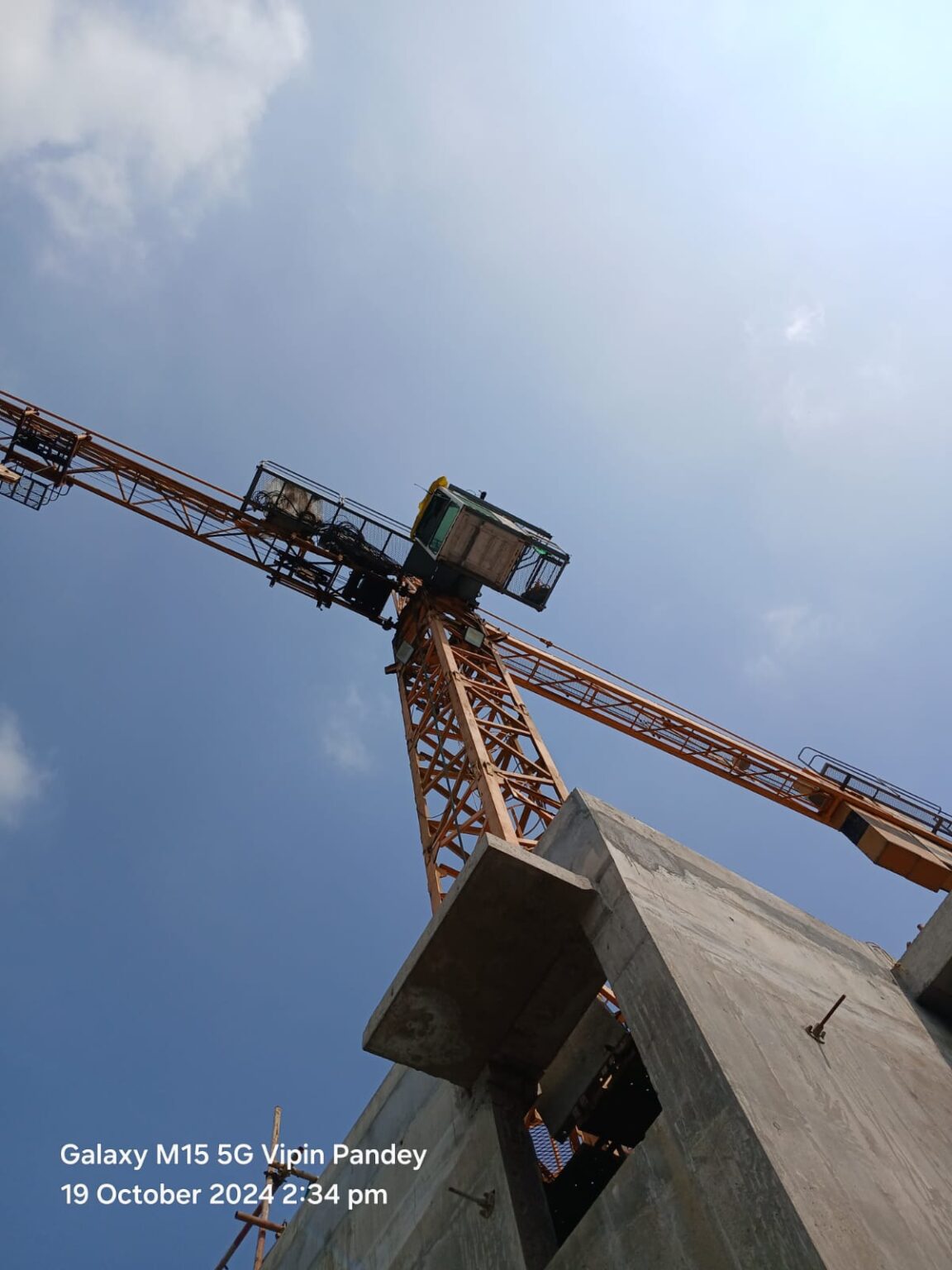Potain MC85 Tower Crane Sale in Mumbai | Internal Tower crane